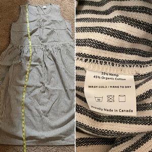 nettle’s tale | Dresses | Nettles Tale Sonora Railroad Stripe Dress ...